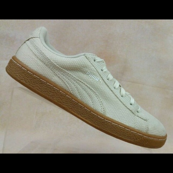 Puma | Shoes | Puma Basket Ripstop Canvas Sneakers | Poshmark